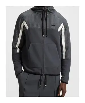 Hugo Boss Zip-up Hooded Sweatshirt