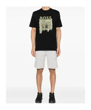 Hugo Boss Logo-print Graphic T-shirt