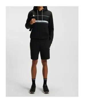 Hugo Boss Logo Panel Hoodie