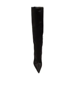 Dolce & Gabbana Dolce Gabbana Pointed Toe Satin Boots