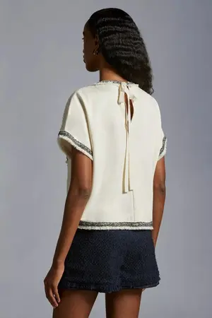 Moncler Tweed Blouse