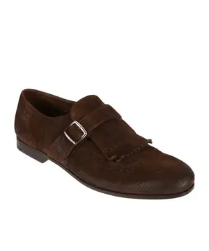 Church's Shanghai Buckled Monk Shoes - Brown
