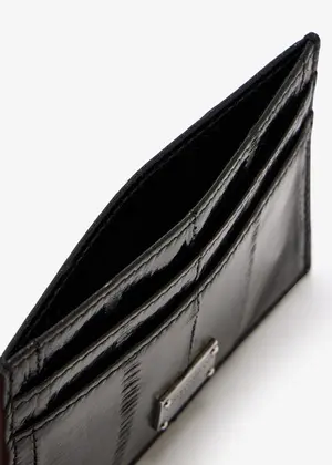 Dolce & Gabbana Dolce Gabbana Logo Plaque Embossed Card Holder