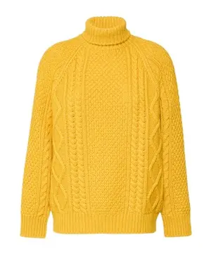 Max Mara Long-sleeved Sweater - Yellow