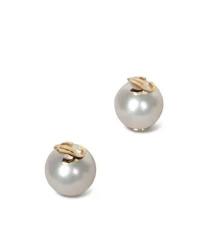 JIMMY CHOO Pearl Stud Earrings