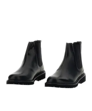 COMMON PROJECTS Round Toe Ankle Boots - Black
