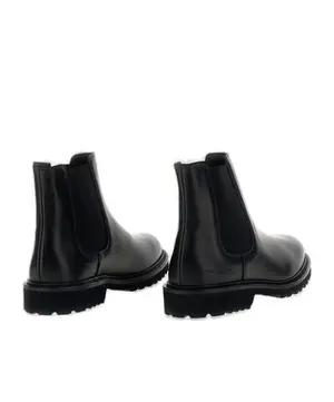 COMMON PROJECTS Round Toe Ankle Boots - Black