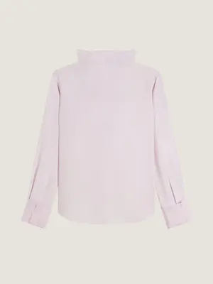 Givenchy Shirt In Silk With Deconstructed Collar