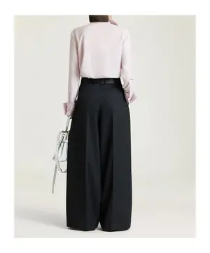 Givenchy Shirt In Silk With Deconstructed Collar