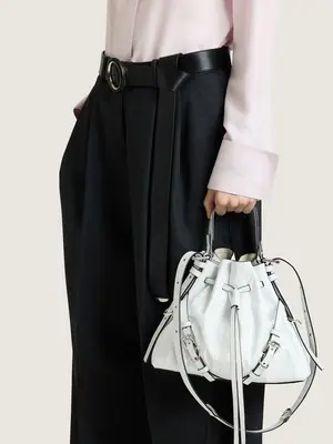 Givenchy Shirt In Silk With Deconstructed Collar