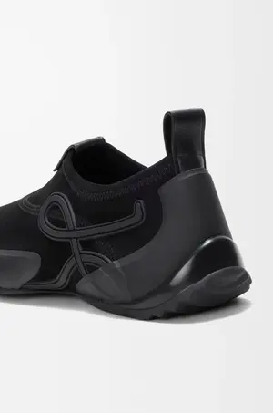 Loewe Grip Aqua Shoe In Stretch Suede And Tpu