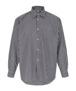 Comme Des Garçons Vertical-stripe Cotton Shirt - No