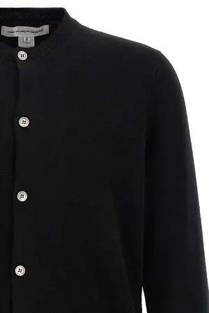 Comme Des Garçons Long-sleeve Knit Cardigan