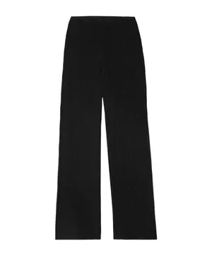 SKIMS Wide-leg Casual Pants - Black