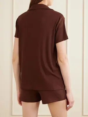 SKIMS Soft Lounge Ribbed Modal-blend Pajama Set