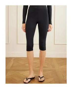 SKIMS Stretch-jersey Capri Leggings - Black