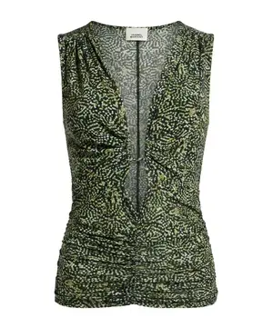 Isabel Marant Étoile Colorful Sleeveless Top