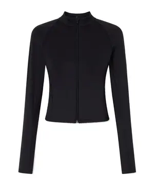 SKIMS X Nike Collaboration Sports Jacket - Black