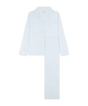 SKIMS Ribbed Pajama Set - Blue
