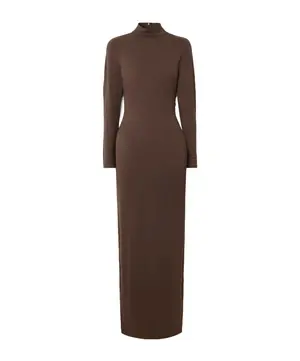 SKIMS Long Dress - Brown