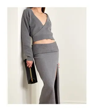 SKIMS Wrap Sweater