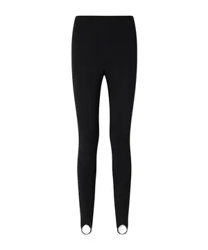 SKIMS Stirrup-style Skinny Casual Pants - Black