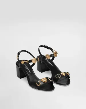 Dolce & Gabbana 60mm Block-heel Embellished Sandals