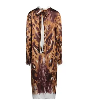 Marni Colorful Satin Dress