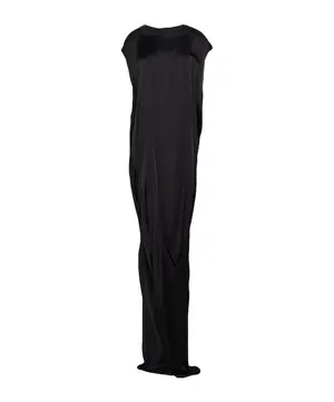 Rick Owens Sleeveless Solid Satin Dress