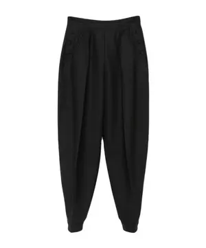 DARKPARK Taylor Wool Sailor Trousers - Black