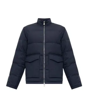 Eleventy Stand Collar Down Jacket