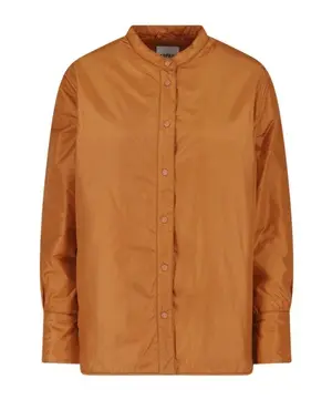 Aspesi Snap-front Collarless Jacket