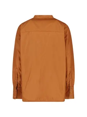 Aspesi Snap-front Collarless Jacket