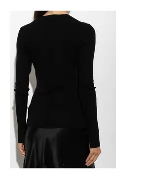 BY MALENE BIRGER Mariella Ribbed-knit Top