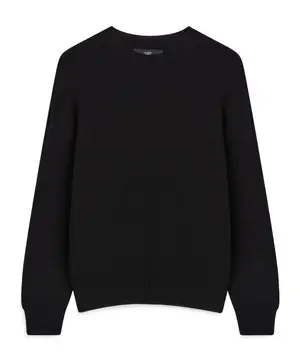 Phoebe Philo Cashmere Crew-neck Sweater - Black