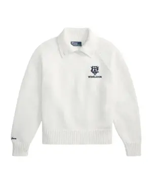 Polo Ralph Lauren Embroidered Polo-collar Knit Top