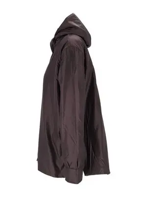 Aspesi Long Sleeved Press-stud Hooded Jacket