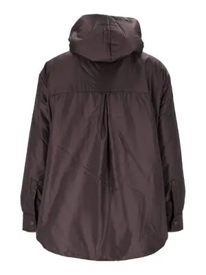 Aspesi Long Sleeved Press-stud Hooded Jacket