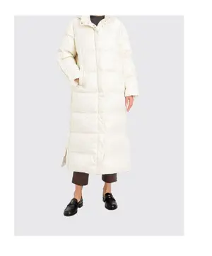 TWINSET Quilted Hooded Coat
