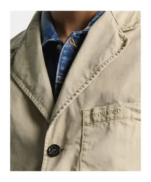 Dsquared2 Garment Dyed Osaka Button Fastening Blazer