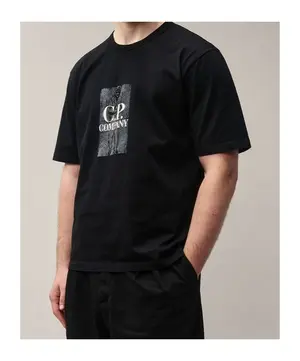 C.P. COMPANY Logo-print T-shirt