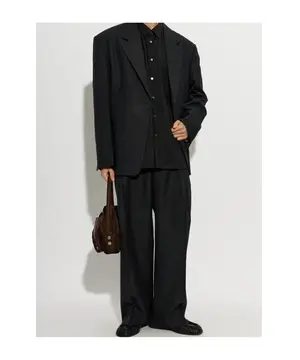 Studio Nicholson Pull Curved-leg Trousers