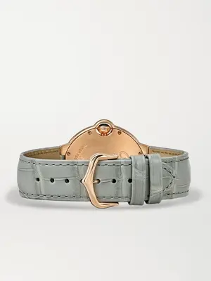 Cartier Ballon Bleu De Automatic 18-karat Rose Gold Diamond Watch