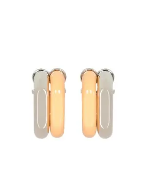 Rabanne Two-tone Hoop Earrings