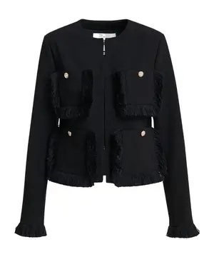 Essentiel Antwerp Kinetic Fringed Jacket