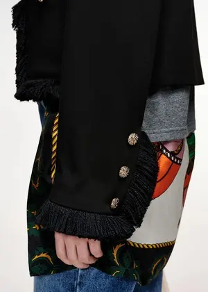 Essentiel Antwerp Kinetic Fringed Jacket