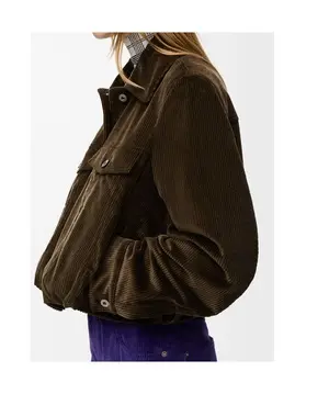 Loewe Cropped Corduroy Jacket