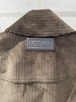 Loewe Cropped Corduroy Jacket