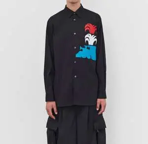 Comme Des Garçons Woven Patterned Shirt