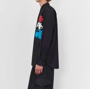 Comme Des Garçons Woven Patterned Shirt